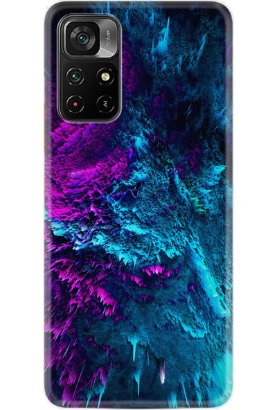 Kılıfland Xiaomi Poco M4 Pro Kılıf Silikon Desen Özel Seri Explosive 1734 Kılıfland Xiaomi Poco M4 Pro Kılıf Silikon Desen Özel Seri Explosive 1734