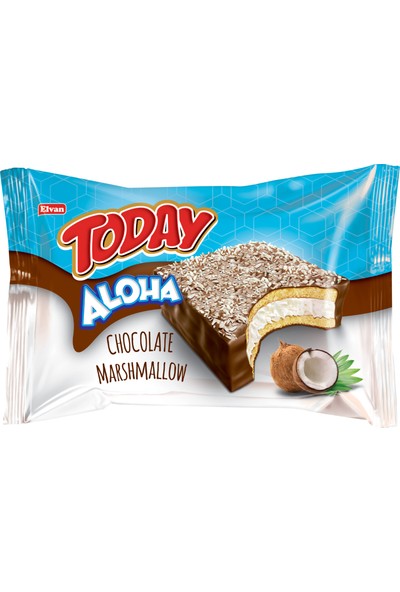 Elvan Today Aloha Hindistan Cevizli Kek 20GR X24 (1 Kutu) Elvan Today Aloha Hindistan Cevizli Kek 20GR X24 (1 Kutu)
