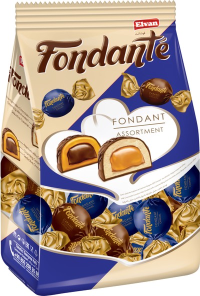 Fondante Çikolata ve Karamelli Sütlü Fonda 1000 gr (1 Poşet) Fondante Çikolata ve Karamelli Sütlü Fonda 1000 gr (1 Poşet)