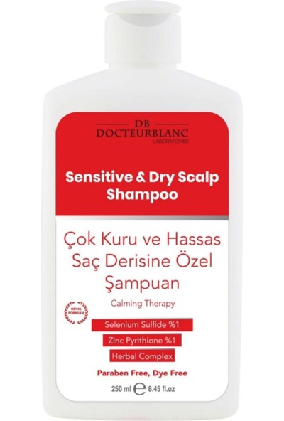 Docteur Blanc Laboratoires Çok Kuru ve Hassas Saç Derisine Özel Şampuan