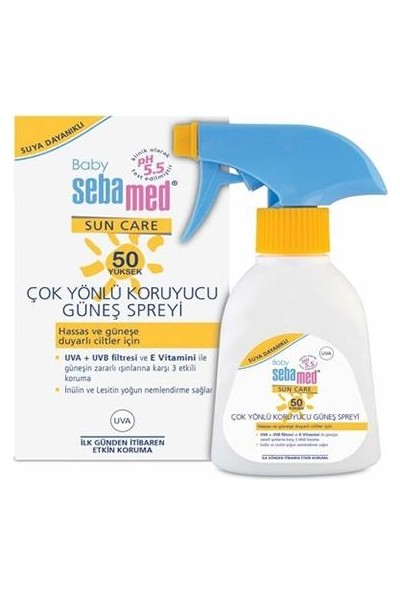 Sebamed Bebek Güneş Spreyi 50 Faktör - 200 ml Sebamed Bebek Güneş Spreyi 50 Faktör - 200 ml