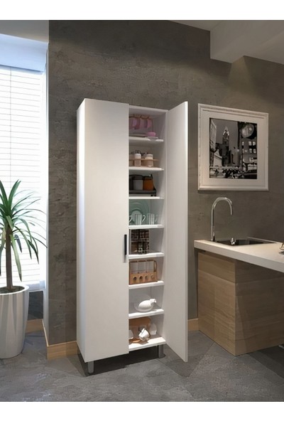 A-Sobe %100 Mdf Çok Amaçlı Dolap/kiler Dolabı/banyo Dolabı/ayakkabılık A-Sobe %100 Mdf Çok Amaçlı Dolap/kiler Dolabı/banyo Dolabı/ayakkabılık