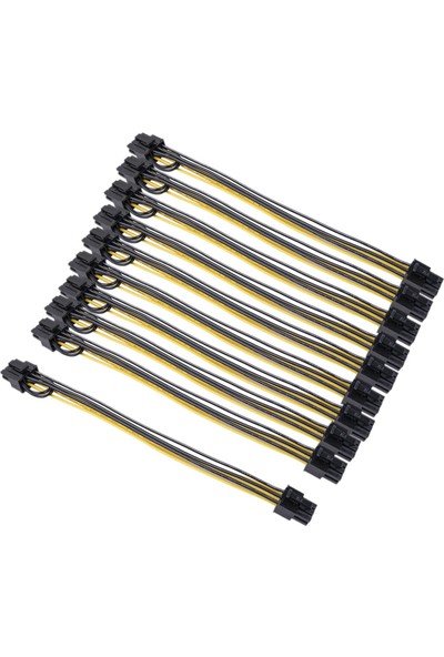 Pcı Express Pcı-E 6 Pin Kadın 6 + 2 8 Pin Kadın Gpu Kablo Splitter 20 cm 10 Adet (Yurt Dışından) Pcı Express Pcı-E 6 Pin Kadın 6 + 2 8 Pin Kadın Gpu Kablo Splitter 20 cm 10 Adet (Yurt Dışından)