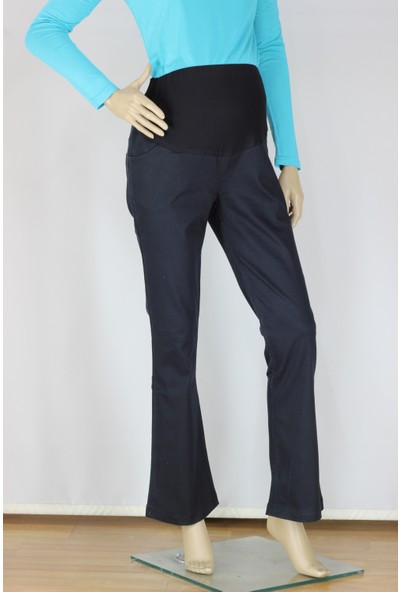 Tria Kanvas Kumaş Ispanyol Paça Hamile Pantolon