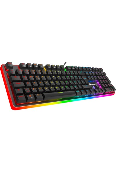 Gamebooster G918 Fire Storm RGB Blue Switch Siyah Mekanik Gaming Klavye Gamebooster G918 Fire Storm RGB Blue Switch Siyah Mekanik Gaming Klavye