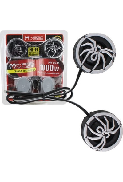 Nkt Group MV-003A 100 Db 1000 W Akrep Tweeter Hoparlör Nkt Group MV-003A 100 Db 1000 W Akrep Tweeter Hoparlör