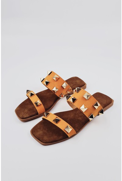 Gökhan Talay Alin Zımba Detalı Kadın Terlik