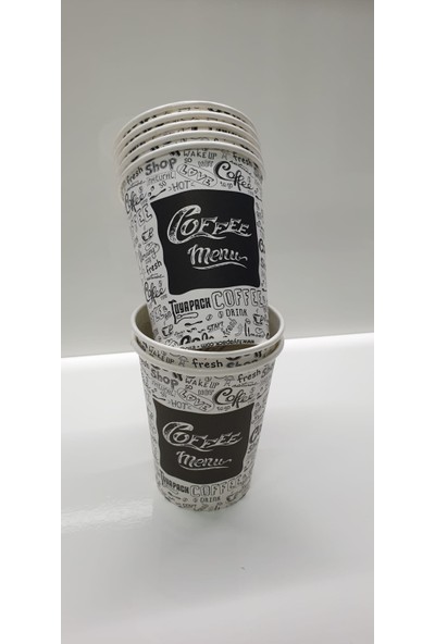 Tuyapack 8 Oz Karton Bardak 1000'Lİ