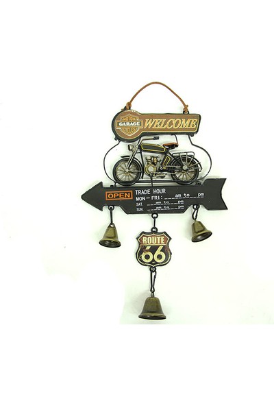 Motosiklet Kapı Çanı Open Closed Welcome Motosiklet Kapı Çanı Open Closed Welcome