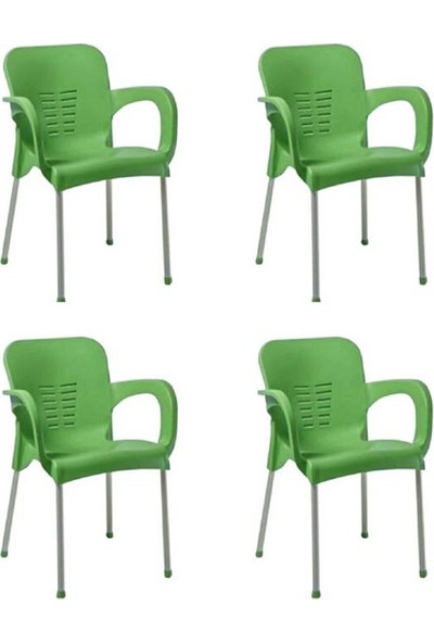 Romanoset Plastik Romanoset Metal Ayaklı Eyfel Plastik Sandalye 4 Lü Set Romanoset Plastik Romanoset Metal Ayaklı Eyfel Plastik Sandalye 4 Lü Set