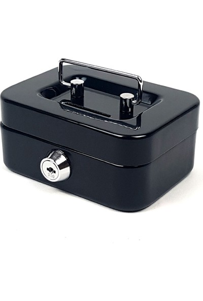 Binbirreyon Bozuk Para Kasası Mini Para Kasası Anahtarlı 11 cm x 8,5 cm X5 cm CF004