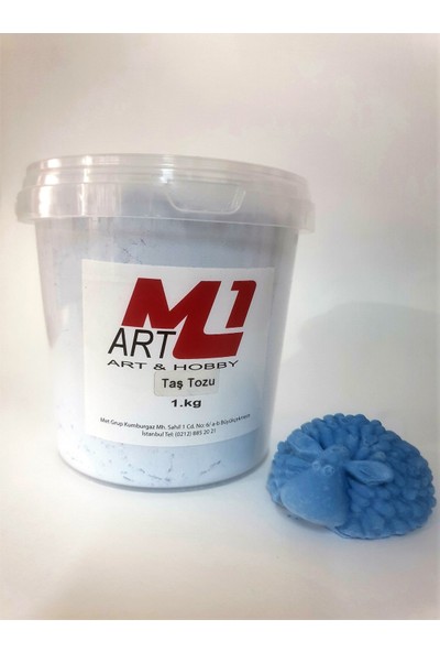 M1 Art Kokulu Taş Tozu 1kg - (Kokusuzdur)