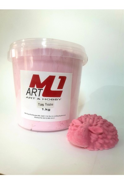 M1 Art Kokulu Taş Tozu 1kg - (Kokusuzdur)