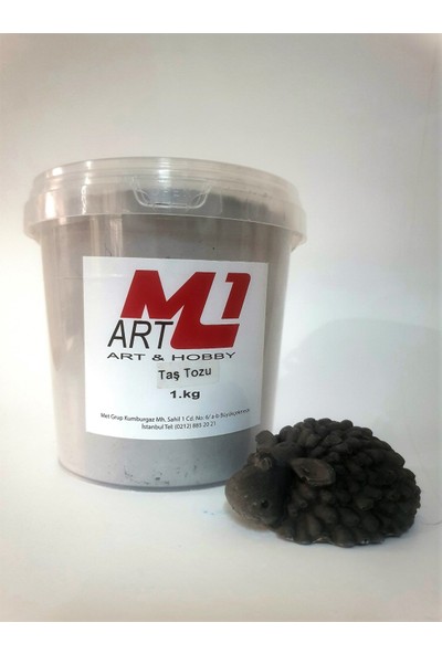 M1 Art Kokulu Taş Tozu 1kg - (Kokusuzdur)