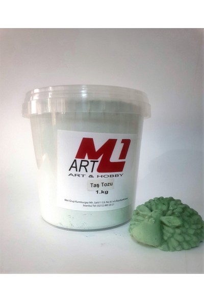 M1 Art Kokulu Taş Tozu 1kg - (Kokusuzdur)