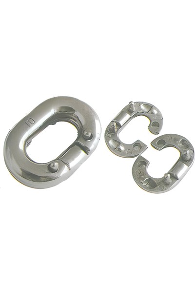 Zincir Ek Baklası Krom 10 mm Tekne Yat