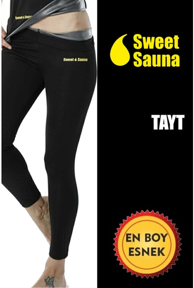 Sweet Sauna Yeni Moda Uzun Tayt Unisex Sweet Sauna Termal Siyah Sweet Sauna Yeni Moda Uzun Tayt Unisex Sweet Sauna Termal Siyah