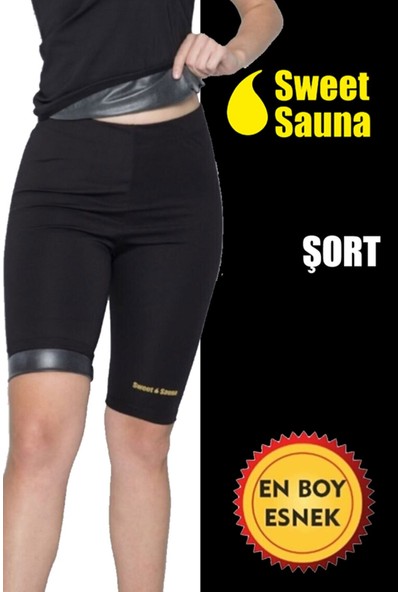 Sweet Sauna Ilkbahar Yaz Modası Kısa Şort Unisex Sweet Sauna Termal Siyah Sweet Sauna Ilkbahar Yaz Modası Kısa Şort Unisex Sweet Sauna Termal Siyah