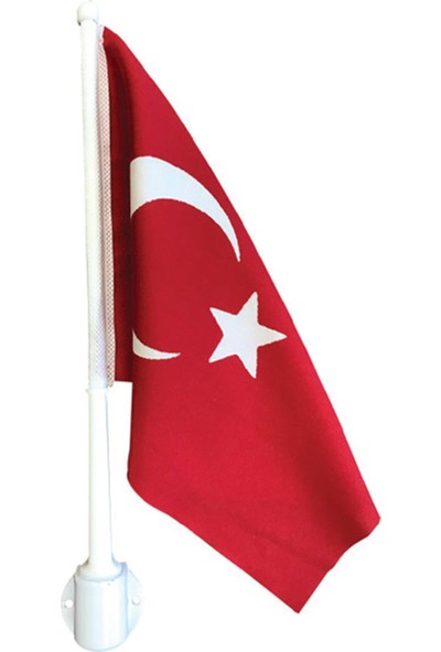 Bot Bayrak Direği Plastik 35 cm Bayraklı