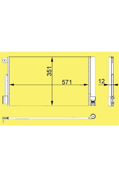 Oris Klima Kondenseri Bıpper-Tepee-Nemo 1.4-1.4hdı 08 Fıorıno 1.4-1.3d Mj 07 571X351X12 Oris Klima Kondenseri Bıpper-Tepee-Nemo 1.4-1.4hdı 08 Fıorıno 1.4-1.3d Mj 07 571X351X12