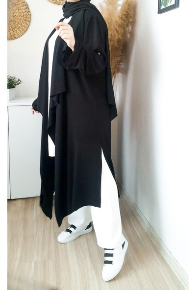 Pnrstil Kadın Salaş Siyah Tunik