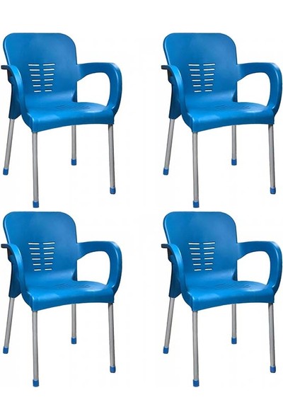 Romanoset Plastik Romanoset Metal Ayaklı Eyfel Plastik Sandalye 4 Lü Set Romanoset Plastik Romanoset Metal Ayaklı Eyfel Plastik Sandalye 4 Lü Set