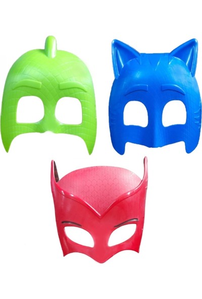 Hyd Pijamaskeliler Pjmaks Pjmasks 3'lü Figür Maske Seti Hyd Pijamaskeliler Pjmaks Pjmasks 3'lü Figür Maske Seti