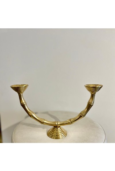 Klas Home Decor Bambu U Şamdan Klas Home Decor Bambu U Şamdan
