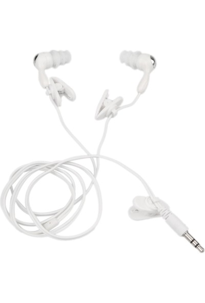 Evrensel Kulak Su Geçirmez Ipx8 Stereo Yüzme Kulaklık ve Kulakiçi Beyaz Evrensel Kulak Su Geçirmez Ipx8 Stereo Yüzme Kulaklık ve Kulakiçi Beyaz