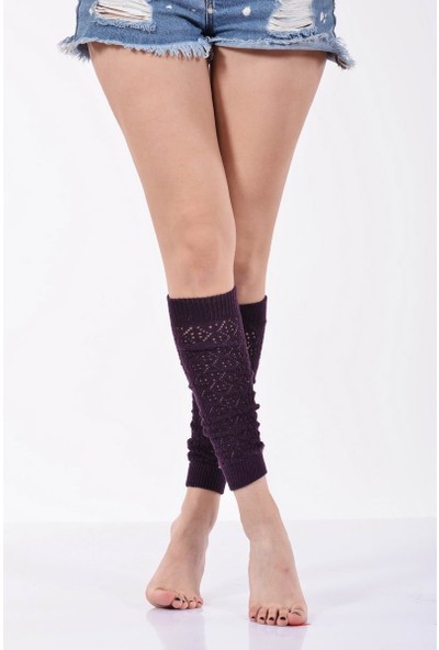 Moda1001 Kadın File Desenli Tozluk 35-40 - Mürdüm Moda1001 Kadın File Desenli Tozluk 35-40 - Mürdüm