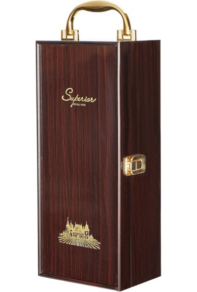 Falconetti Kahverengi Ahşap Şarap Kutusu Tirbüşon Şaraplık CIN357KHV Falconetti Kahverengi Ahşap Şarap Kutusu Tirbüşon Şaraplık CIN357KHV