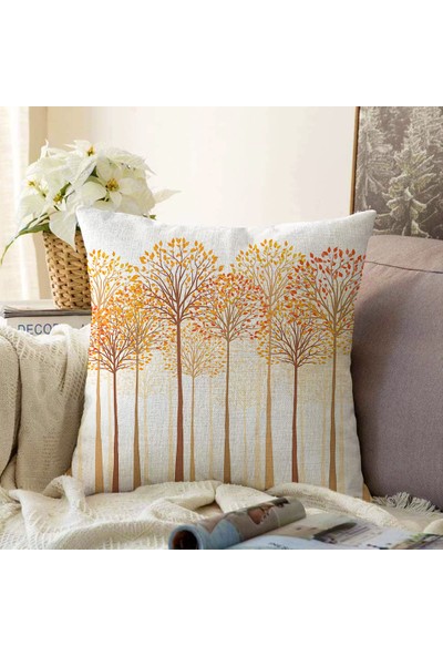 Realhomes Çift Taraflı Dijital Baskılı Şönil Yastık Kırlent Kılıfı