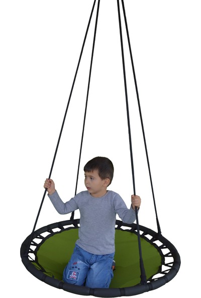 Keyif Sepeti Çocuk ve Yetişkin Yuvarlak Tavana Asılan Salıncak (Büyük Boy )