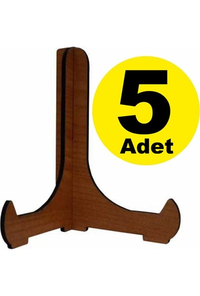 Çerçeve Tabak Teşhir Ayağı Stand Ahşap Stand 9CMX10CM Şövalye Ceviz 5 Adet Çerçeve Tabak Teşhir Ayağı Stand Ahşap Stand 9CMX10CM Şövalye Ceviz 5 Adet