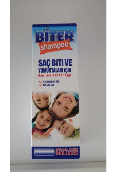 Biter Saç Biti Şampuanı 150 ml Biter Saç Biti Şampuanı 150 ml