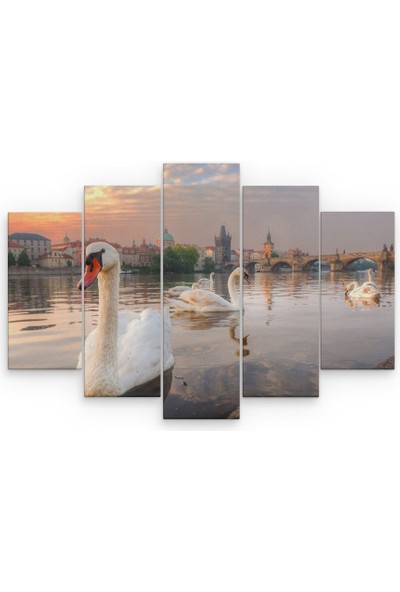 Hero Tasarım Ördek 5 Parça Mdf TABLONHL572