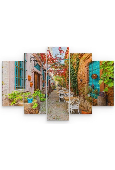 Hero Tasarım Alaçatı Türkiye 5 Parça Mdf TABLOTGTB417