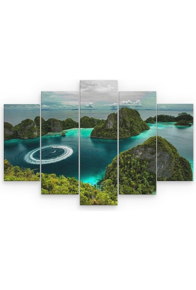 Hero Tasarım Doğa 5 Parça Mdf TABLONHL417