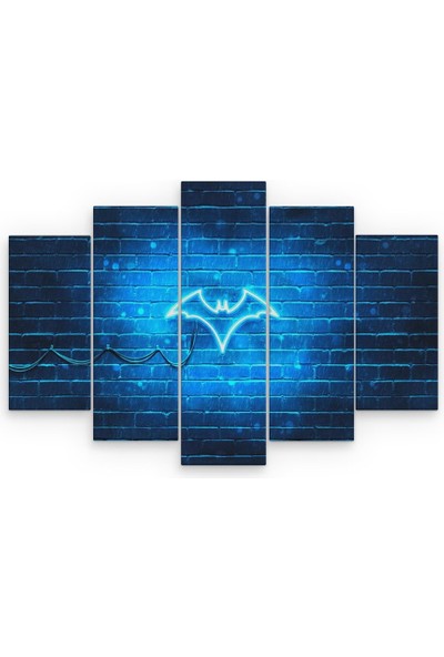 Hero Tasarım Batman 5 Parça Mdf TABLONHL581