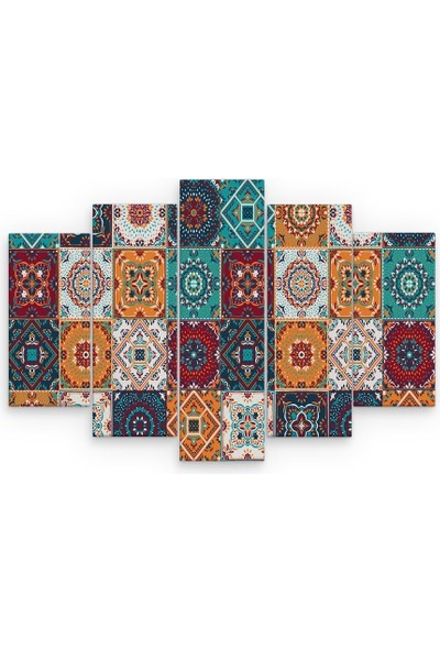 Hero Tasarım Talavera Modeli 5 Parça Mdf TABLOTGTB611