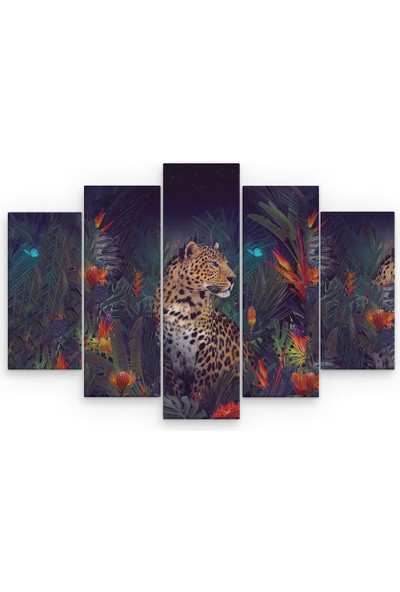 Hero Tasarım Kaplan 5 Parça Mdf TABLONHL599