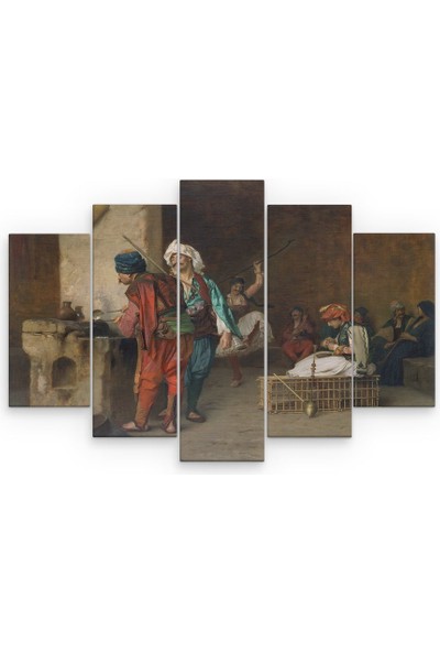 Hero Tasarım Osmanlı Han 5 Parça Mdf TABLOTGTB444