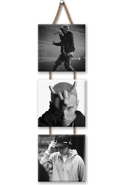 Hero Tasarım Rapper 3 Parça Ipli Mdf TABLOTLH2666