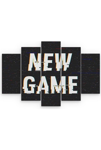 Hero Tasarım New Game 5 Parça Mdf TABLOTGTB591