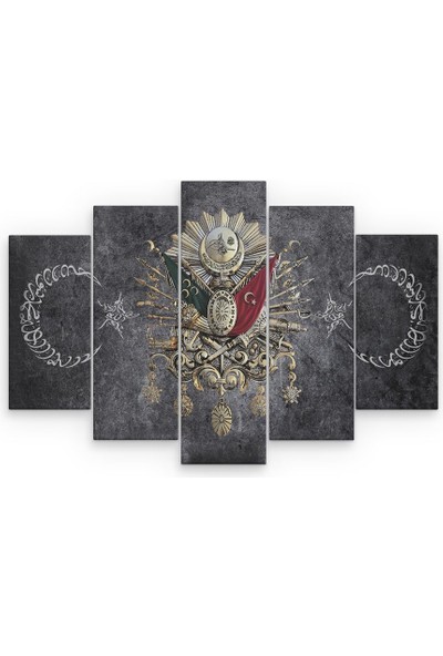 Hero Tasarım Osmanlı 5 Parça Mdf TABLOTGTB1041