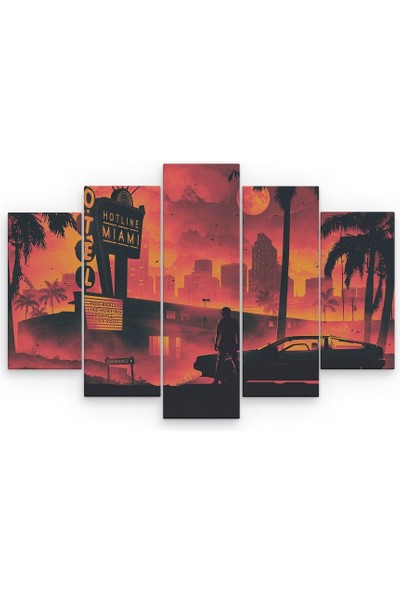 Hero Tasarım Miami 5 Parça Mdf TABLONHL310