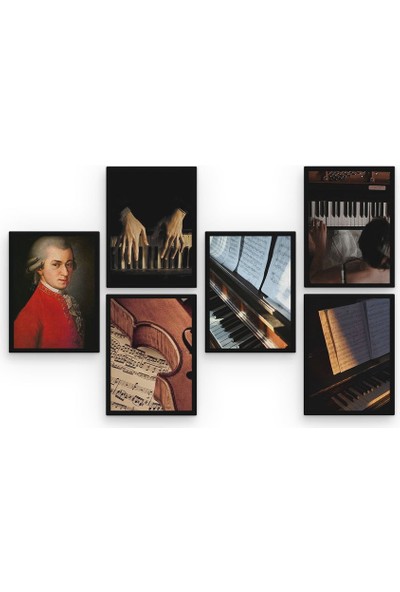 Hero Tasarım Klasik Müzik 6 Parça Mdf TABLOGMZ477 Hero Tasarım Klasik Müzik 6 Parça Mdf TABLOGMZ477