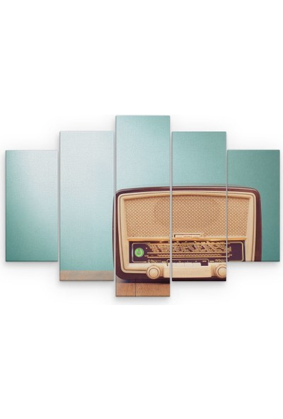 Hero Tasarım Radyo 5 Parça Mdf TABLOTGTB1168