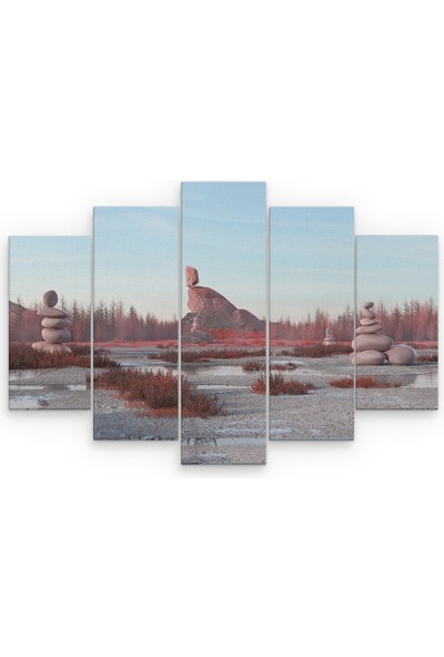 Hero Tasarım Doğa 5 Parça Mdf TABLONHL372