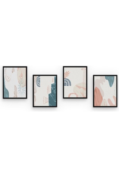 Hero Tasarım Modern Art 4 Parça Mdf TABLOSLA684 Hero Tasarım Modern Art 4 Parça Mdf TABLOSLA684